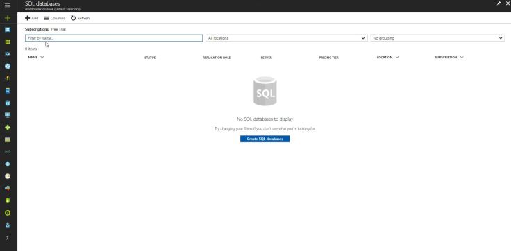 DBs in the Cloud Part 1 – Setting up and Connecting to a SQL Azure ...