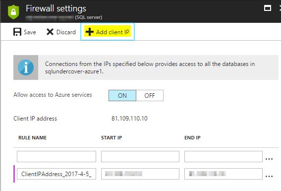 DBs in the Cloud Part 1 – Setting up and Connecting to a SQL Azure ...