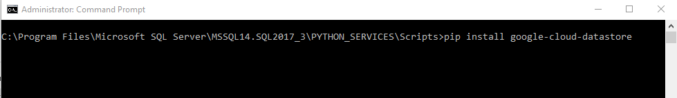 Installing External Modules into SQL Server’s Python – SQL Undercover