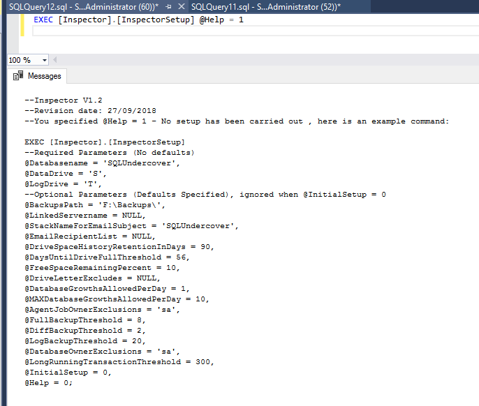 Inspector revised installation guide – SQL Undercover