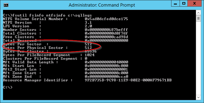 Error: ‘misaligned log IOs which required falling back to synchronous ...