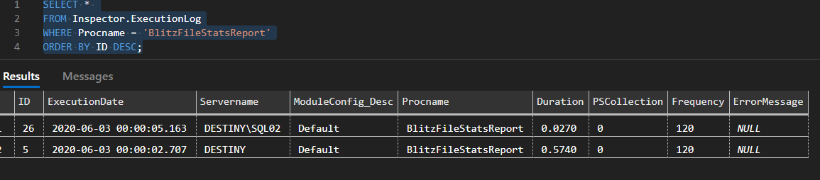 BlitzFileStats custom module available for Inspector V2 – SQL Undercover