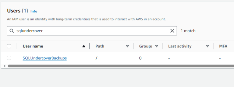 Backup SQL Server to AWS S3 Bucket (2022 Update) – SQL Undercover