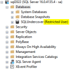 Rebuilding a SQL Server Database Transaction Log – SQL Undercover